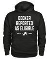 Decker Reported As Eligible Shirt Lions - Viralstyle
