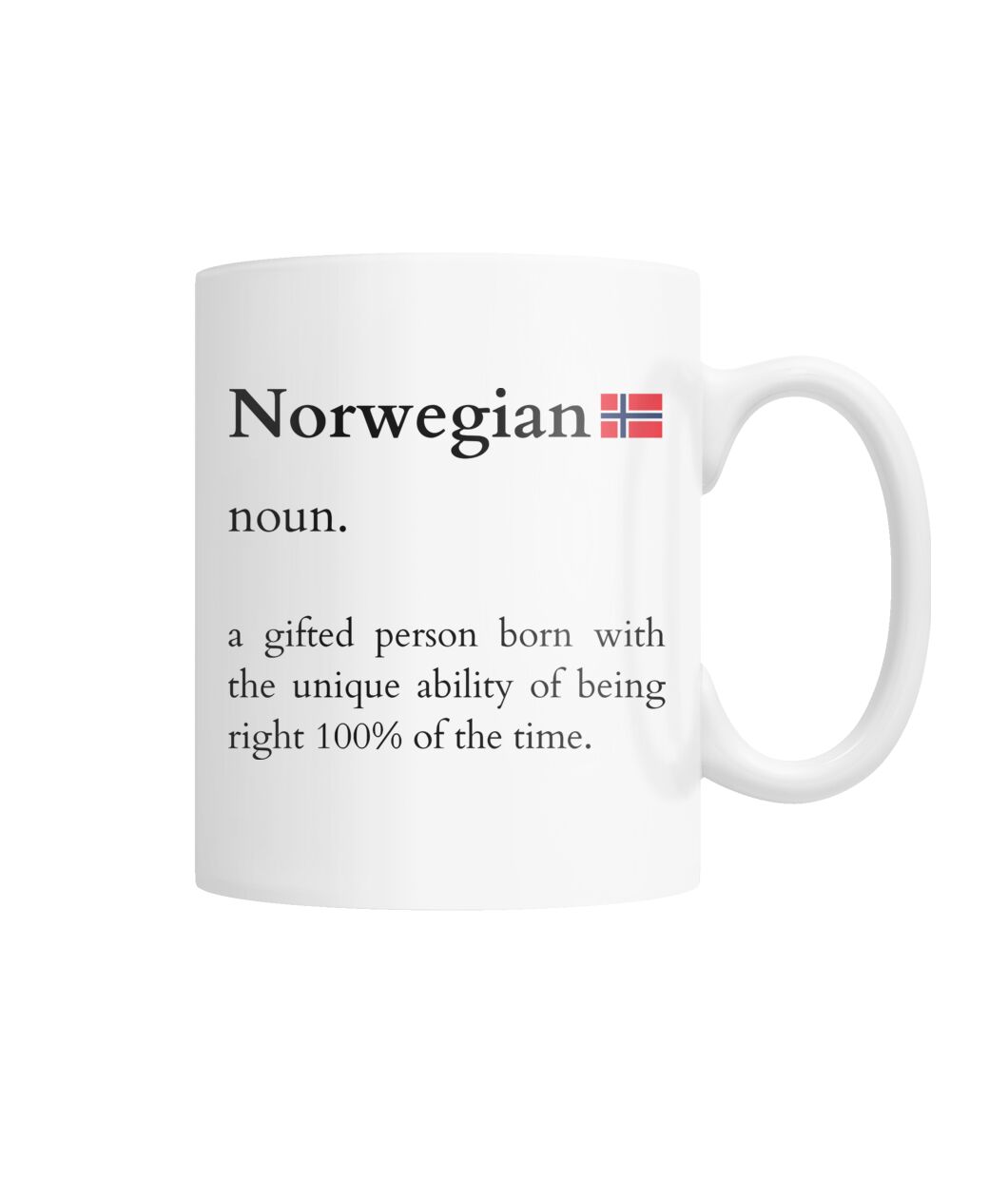 NORWEGIAN MUG - Viralstyle