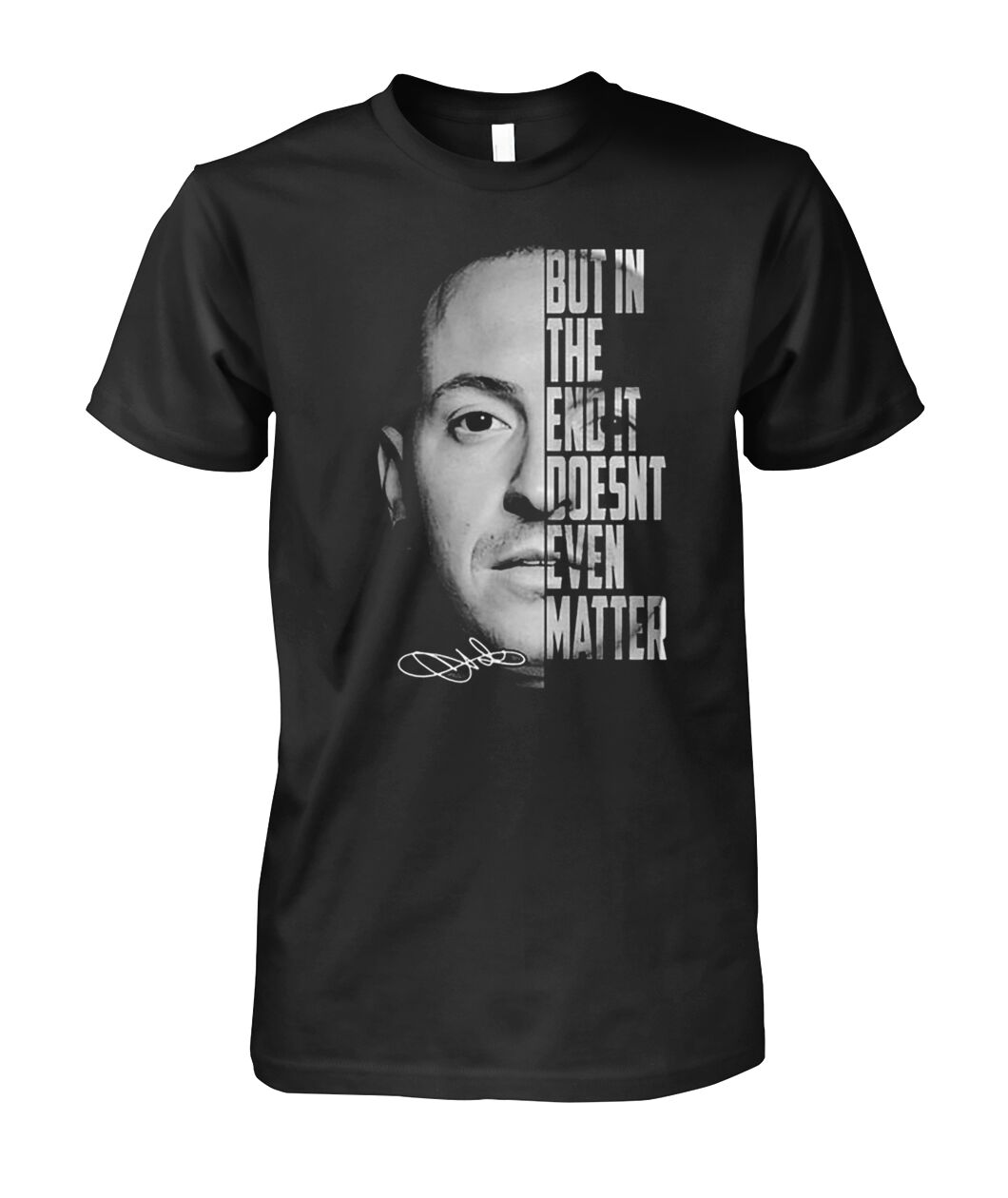 Linkin Park Chester Bennington In The End Signature Shirt - Viralstyle