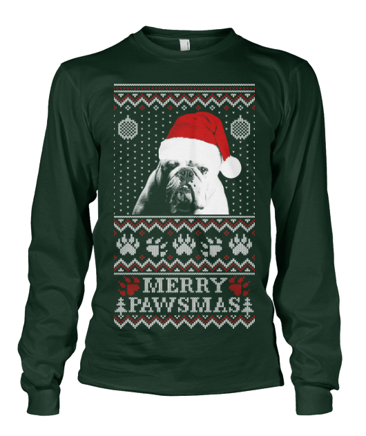 MERRY PAWSMAS FOR BULLDOG LOVERS - Viralstyle