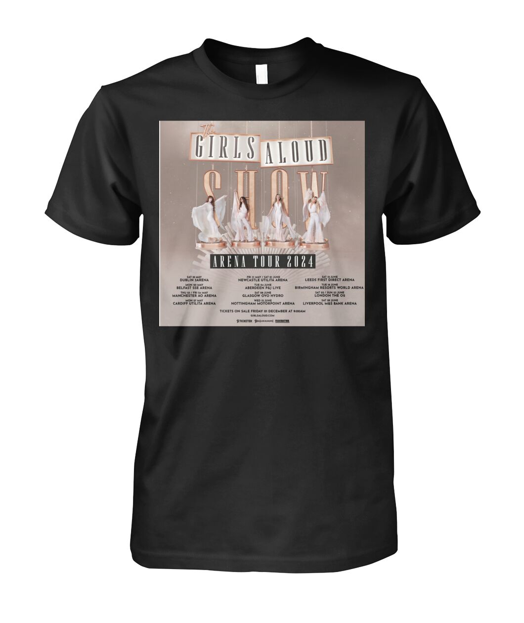 Girls Aloud Show Arena Tour 2024 Shirt - Viralstyle