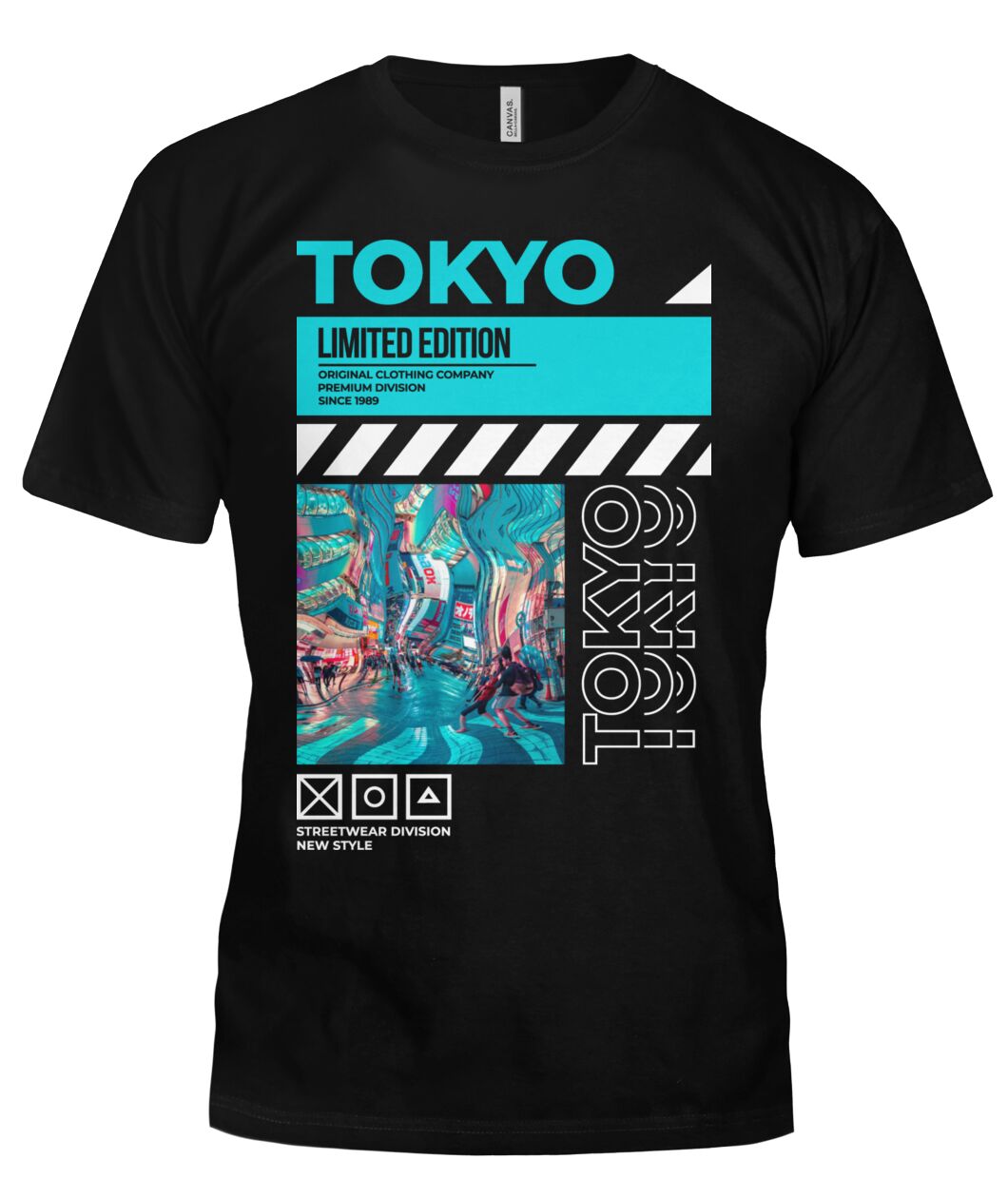 Tokyo Bella-Canvas T-Shirt - Viralstyle