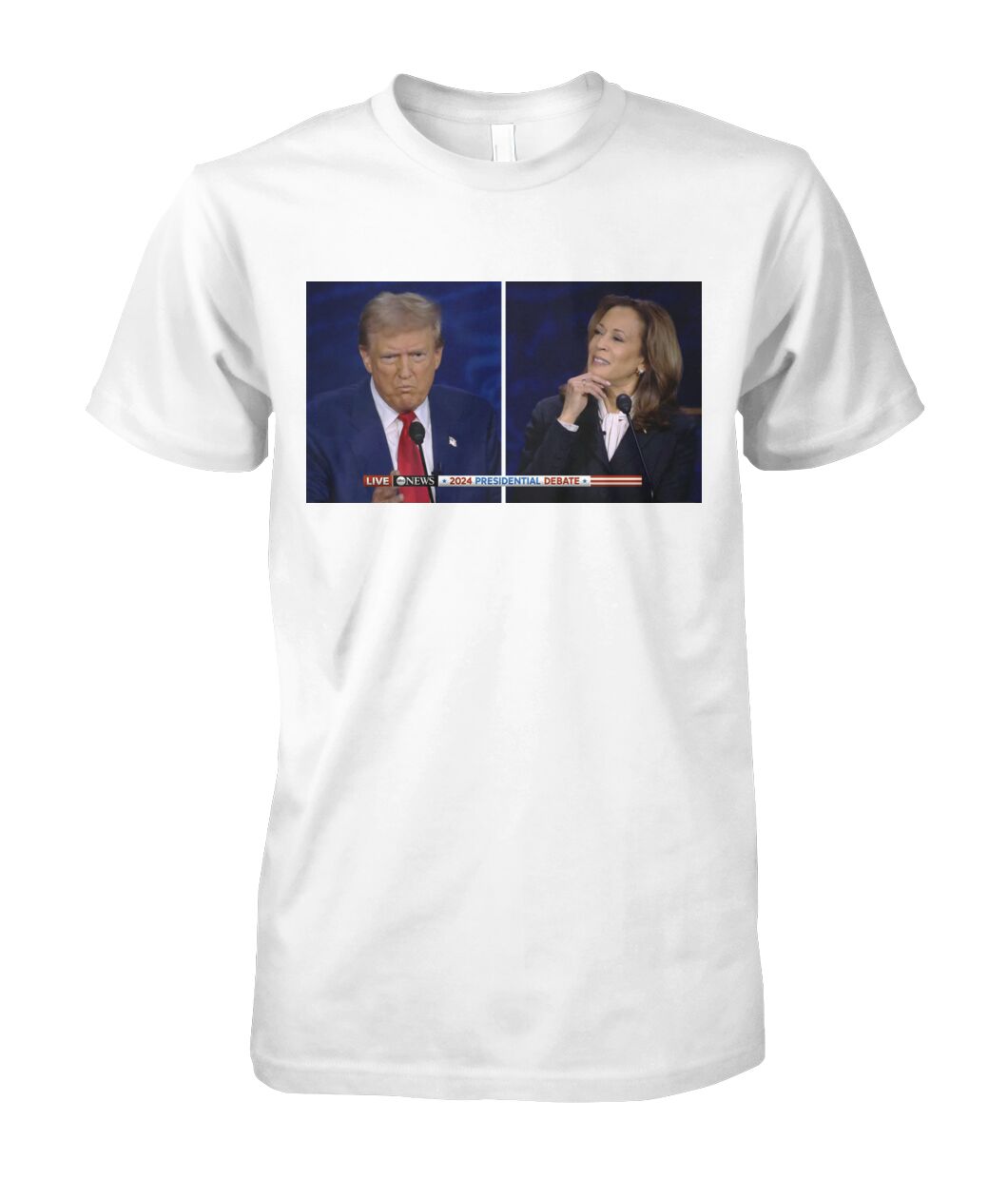 Trump Kamala Harris Face Debate Shirt - Viralstyle