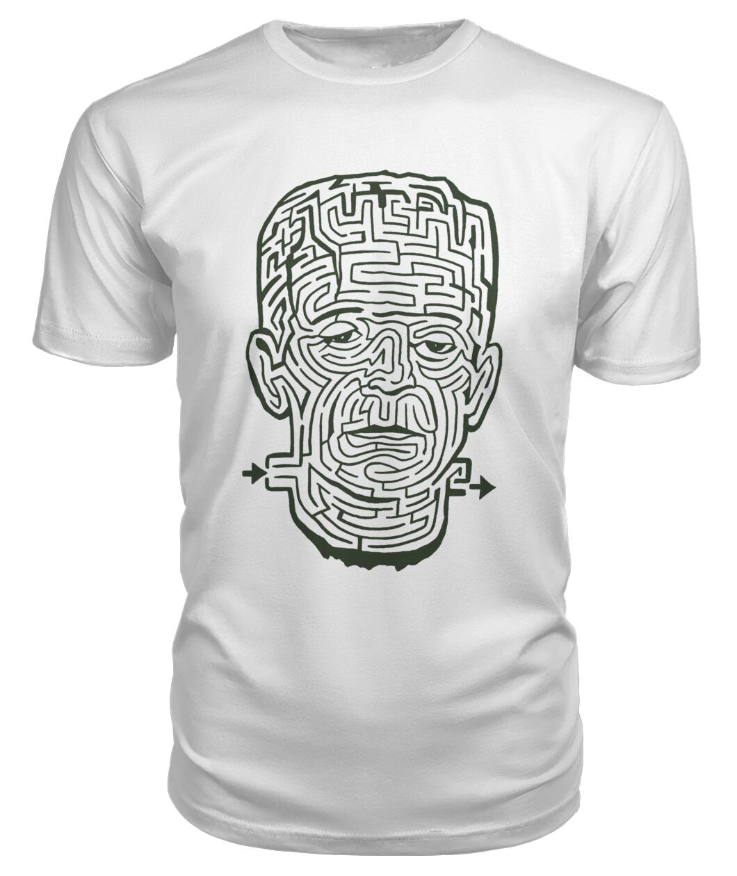 Frankenstein monster maze dark shirt - Viralstyle