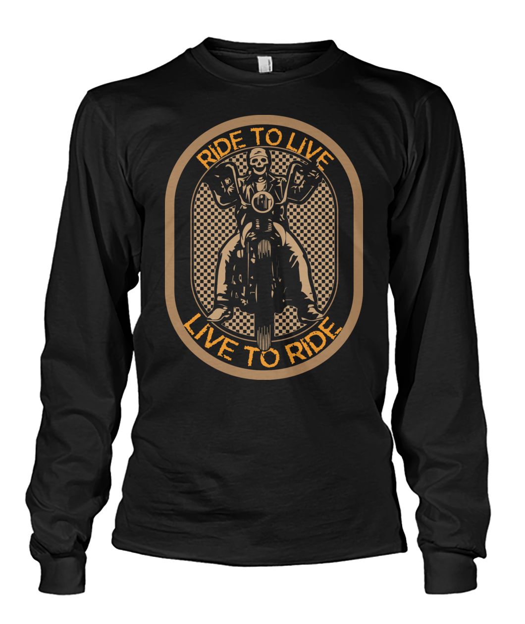 Live-to-ride-biker-t-shirt - Viralstyle
