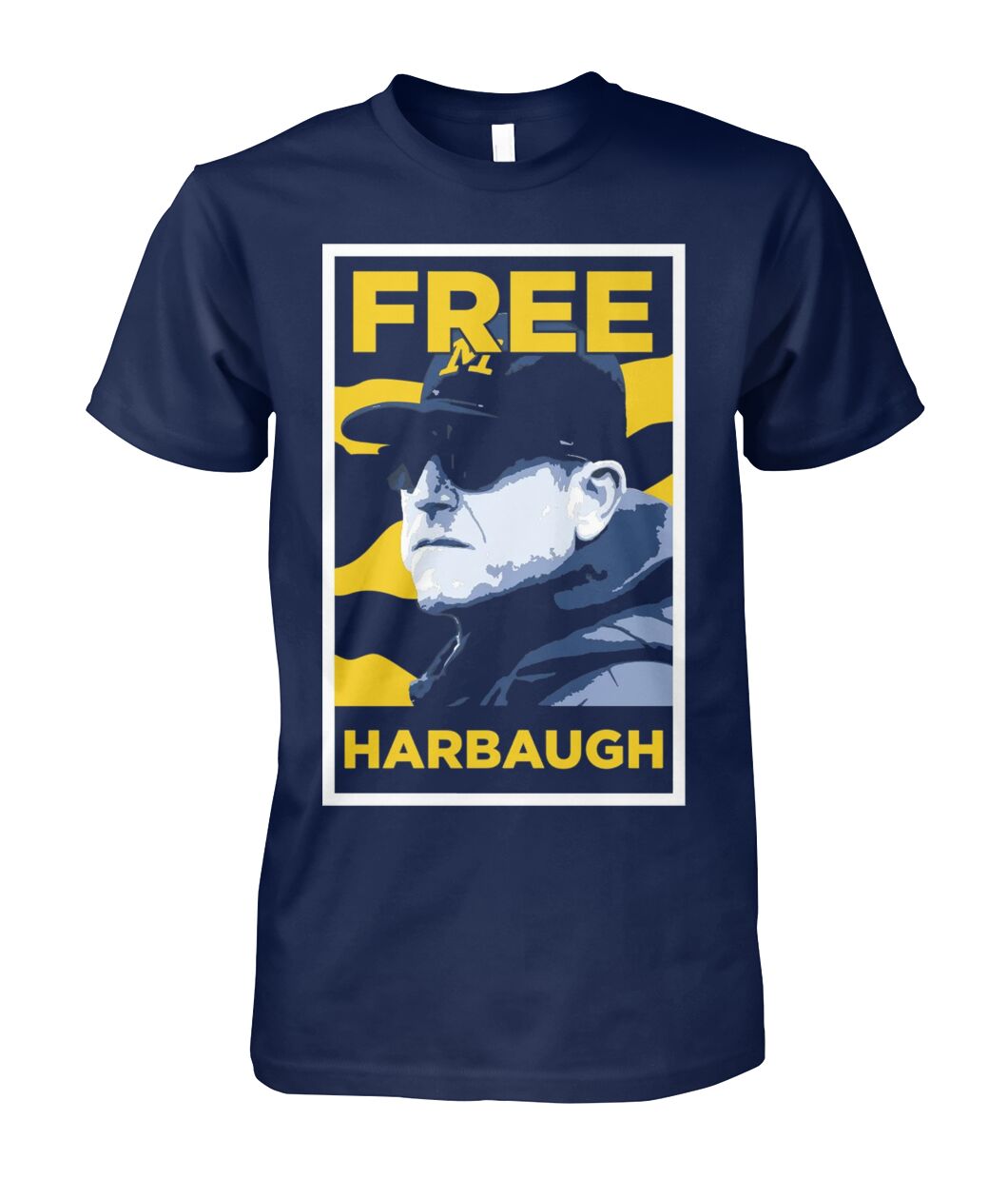 Free Harbaugh T Shirt - Viralstyle