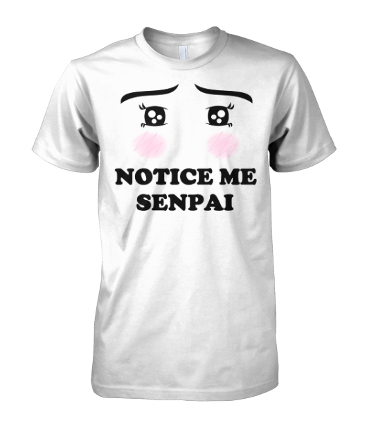 Senpai Blush Face - Viralstyle