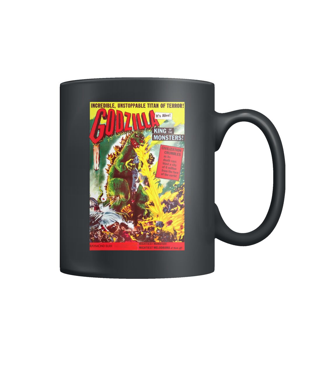 Godzilla mug - Viralstyle