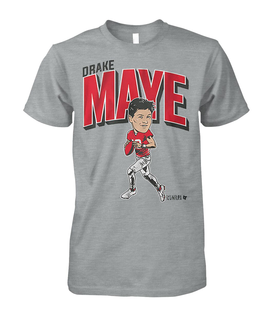 Drake Maye Caricature Shirt - Viralstyle