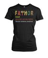 Fa-Thor Like Dad Just Way Mightier Hero T Shirts - Viralstyle