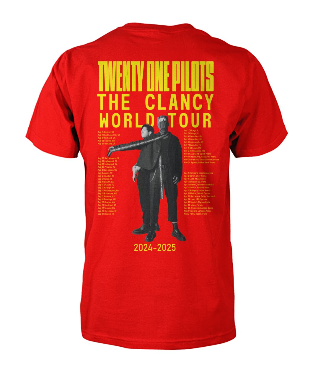 The Clancy World Tour 2024-2025 Merch - Viralstyle