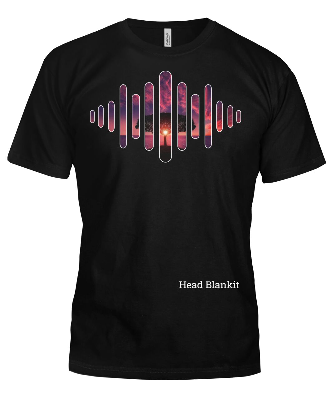 Head Blankit Sunset Logo Bella Canvas Tshirt - Viralstyle