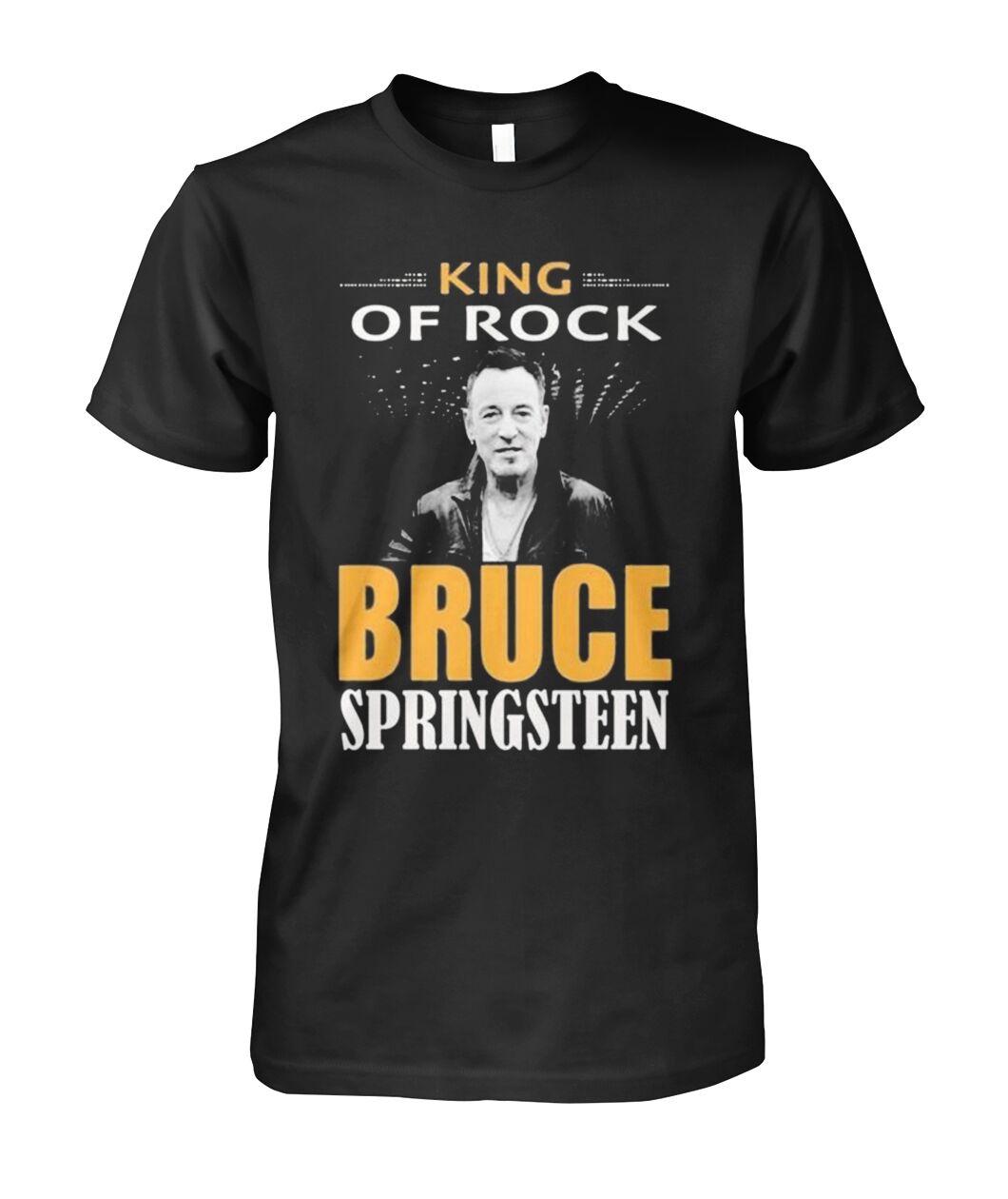 Official Bruce Springsteen 1949-2025 King Of Rock Shirt - Viralstyle