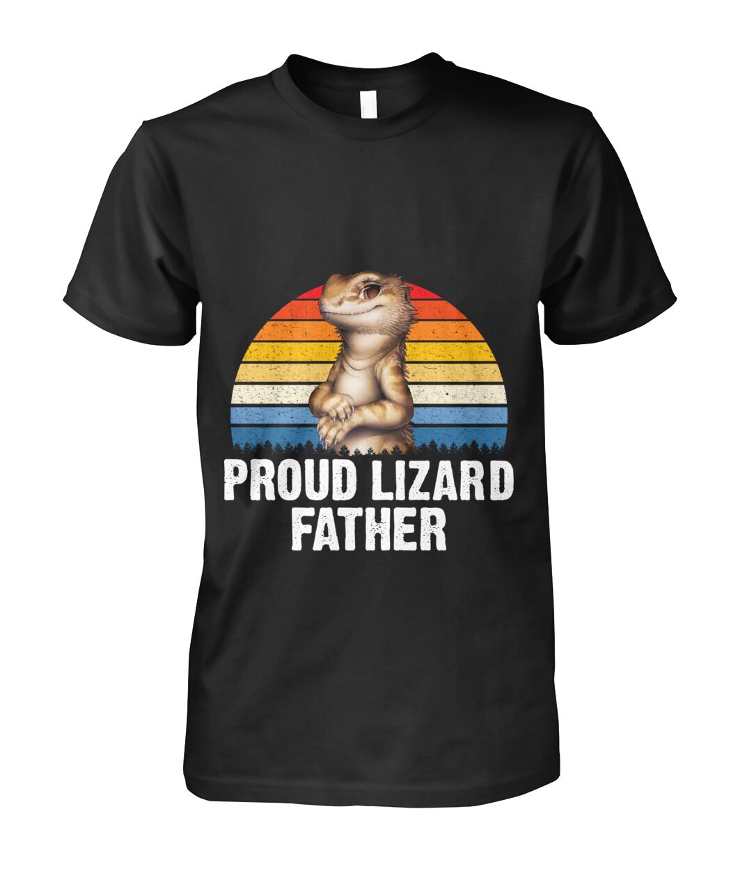 Mens Lizard Dad T-Shirt Lizard Lover Gift for Father Animal T-Shirt ...