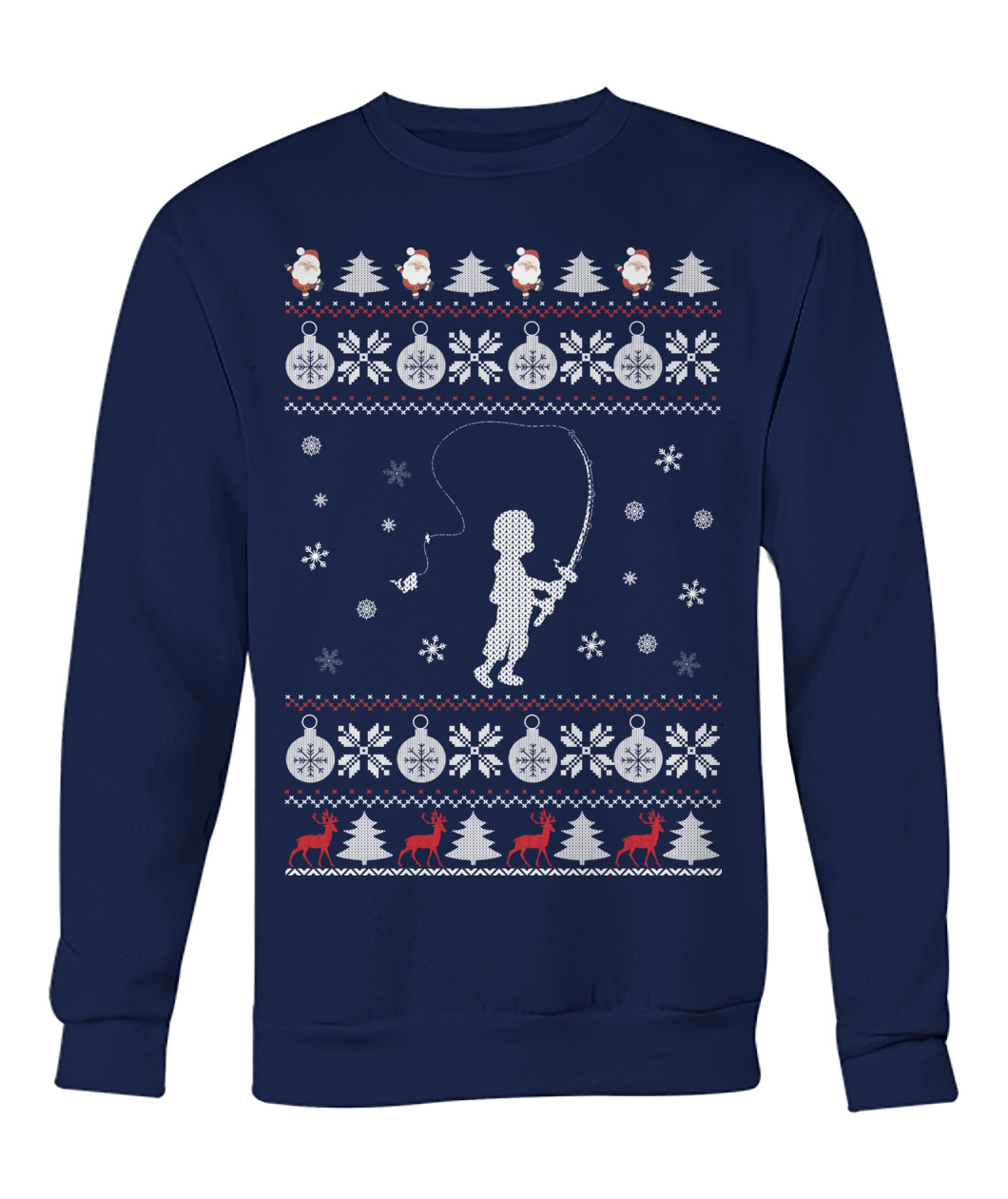 Collection - Fishing Ugly Christmas Sweater - Viralstyle