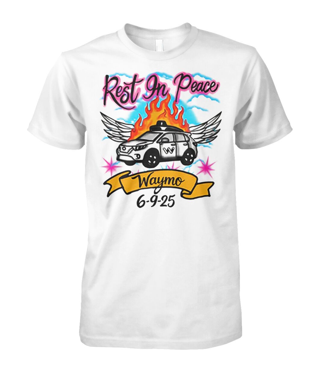 RIP Waymo Shirt - Viralstyle