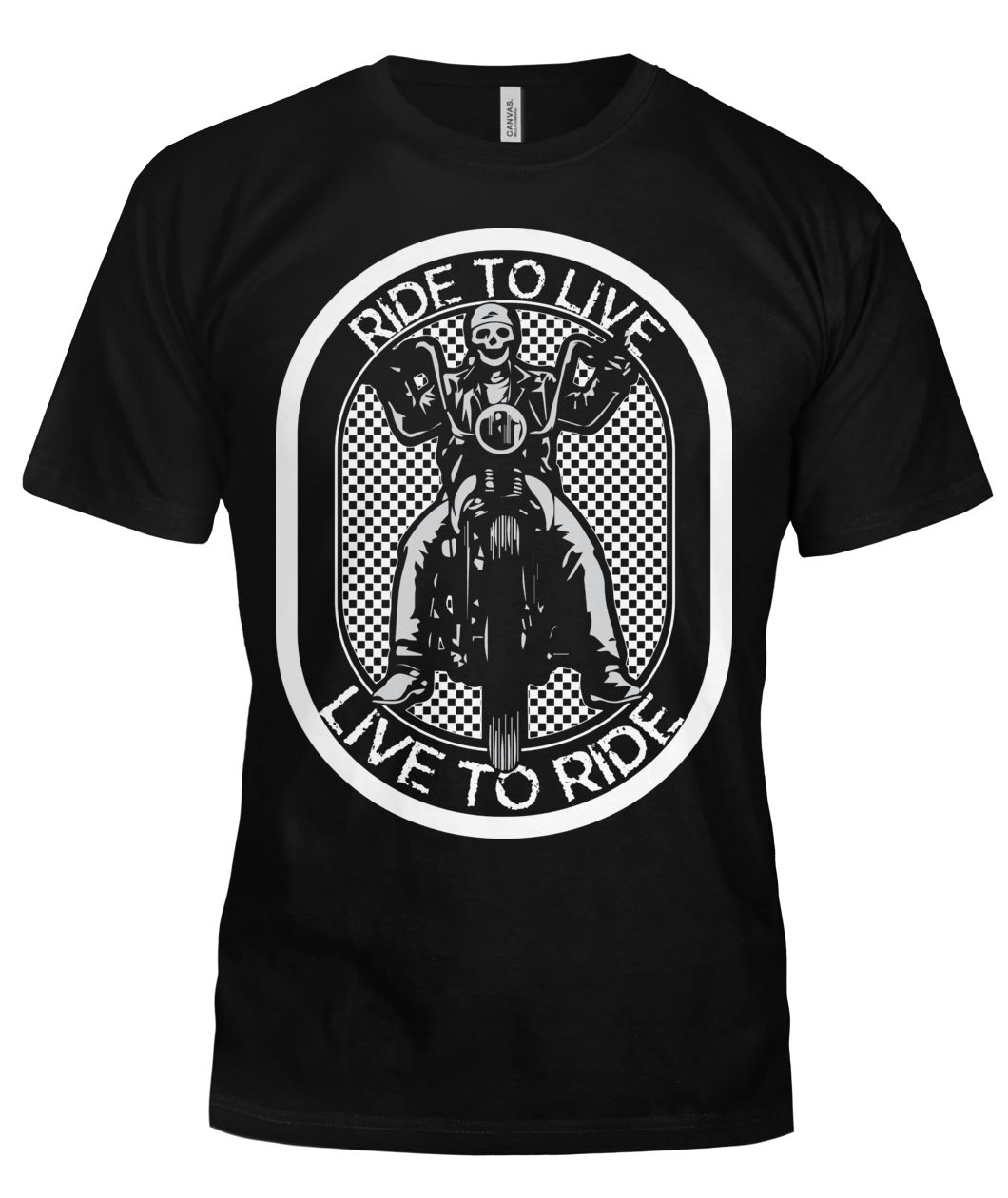 Live-to-ride-biker-t-shirt - Viralstyle