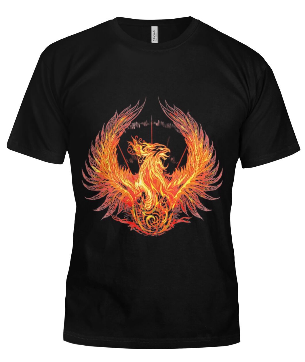 Fire Phoenix Graphic Design - Viralstyle