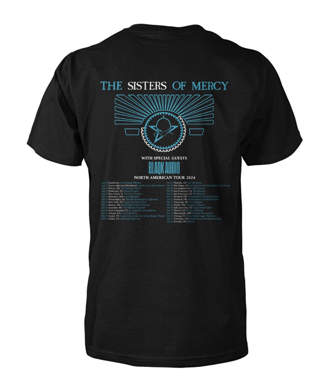 Sisters Of Mercy Tour 2024 Merch - Viralstyle