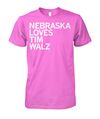 Nebraska Loves Tim Walz Shirt - Viralstyle