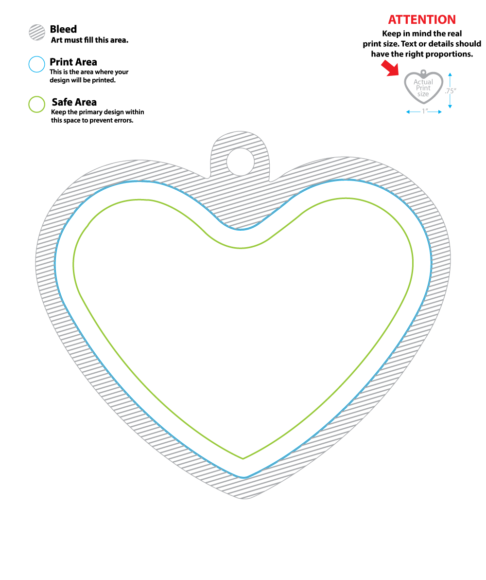 Heart Locket Template